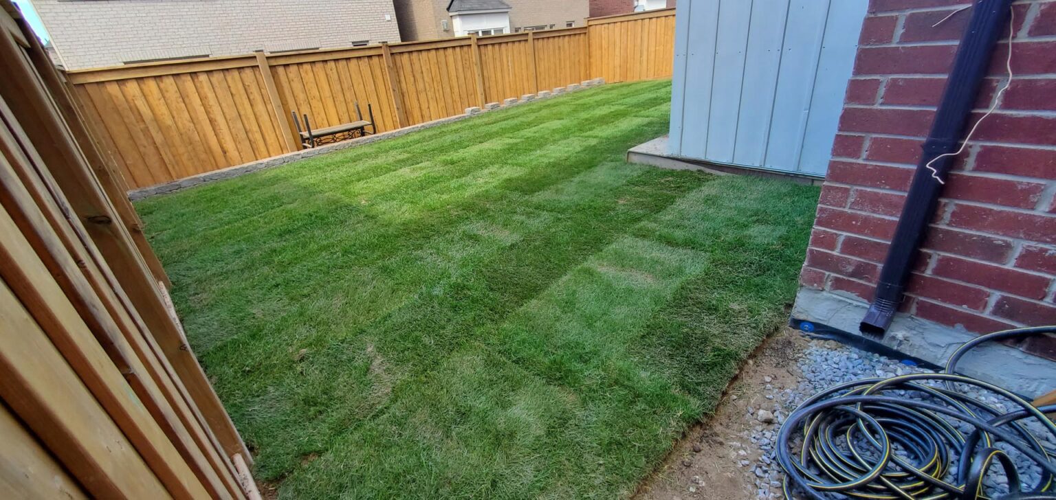 Sod Installation Brampton | Sodding Canada